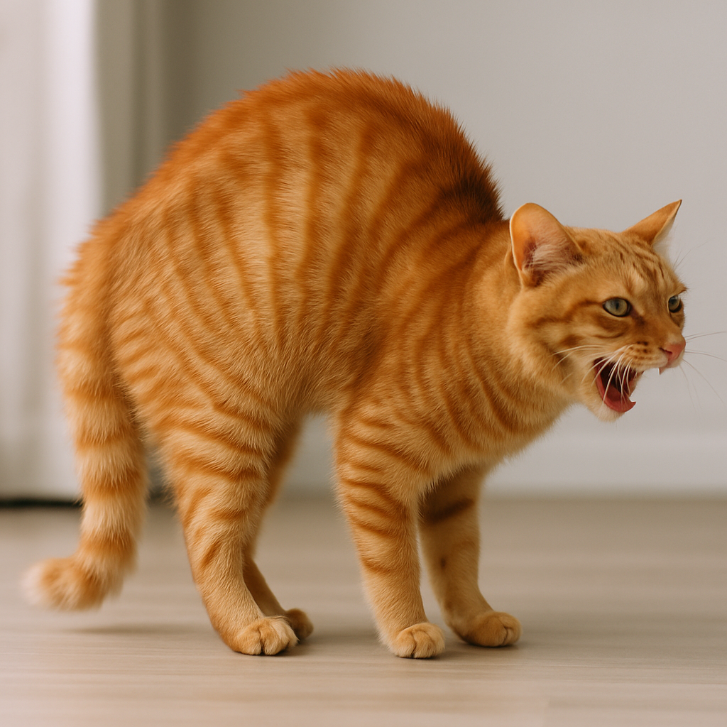 What does the cat's hump mean? - pet.interiors - Blog